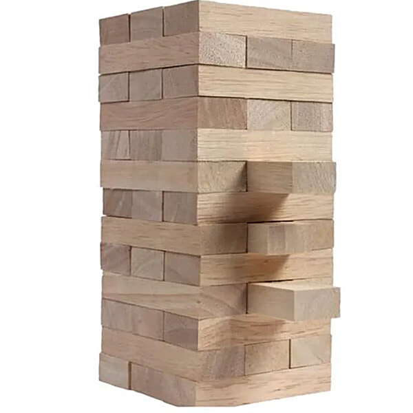 Buy Hasbro Gaming Jenga Mini Hardwood Blocks Stacking Tower Game For ...