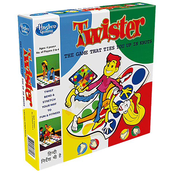 Buy Hasbro Gaming Twister Party Game For Family & Kids Ages 4 & Up ...