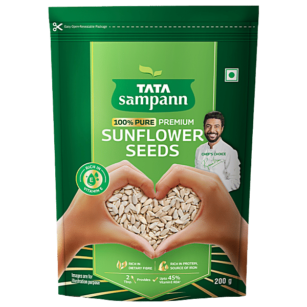 Buy Tata Sampann 100% Pure Premium Sunflower Seeds Online at Best Price of Rs 106.16 - bigbasket