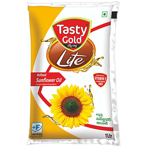 Buy Tasty Gold Lite Refined Sunflower Oil Online at Best Price of Rs ...