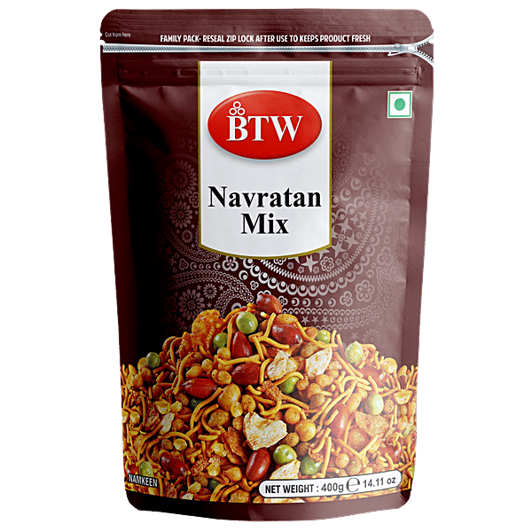 Buy BTW Navratan Mixture Namkeen Online at Best Price of Rs 198.56 ...