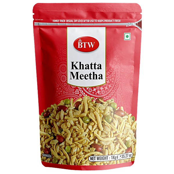 Buy BTW Khatta Meetha Namkeen Online at Best Price of Rs 198.56 - bigbasket