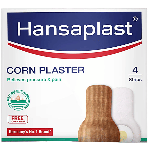 Buy Hansaplast Corn Plaster Strips Online at Best Price of Rs 40 ...