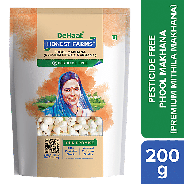 Buy Dehaat Honest Farms Phool Makhana/Foxnut - Premium Mithila Makhana ...