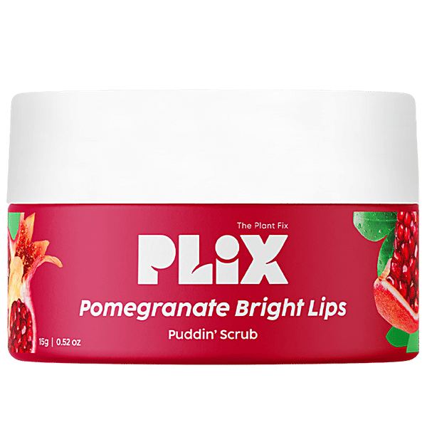 Buy PLIX Pomegranate Bright Lips Puddin' Scrub Online at Best Price of ...