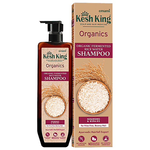 Buy Kesh King Organic Fermented Rice Water Shampoo - Nourishes ...