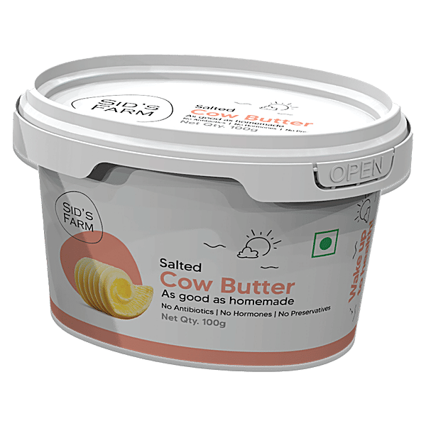 Buy Sids Farm Cow Butter - Salted Online at Best Price of Rs 80 - bigbasket