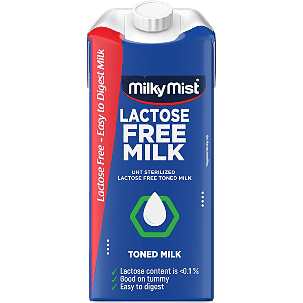 Buy Milky Mist Lactose Free Toned Milk - UHT Sterilized Online at Best ...