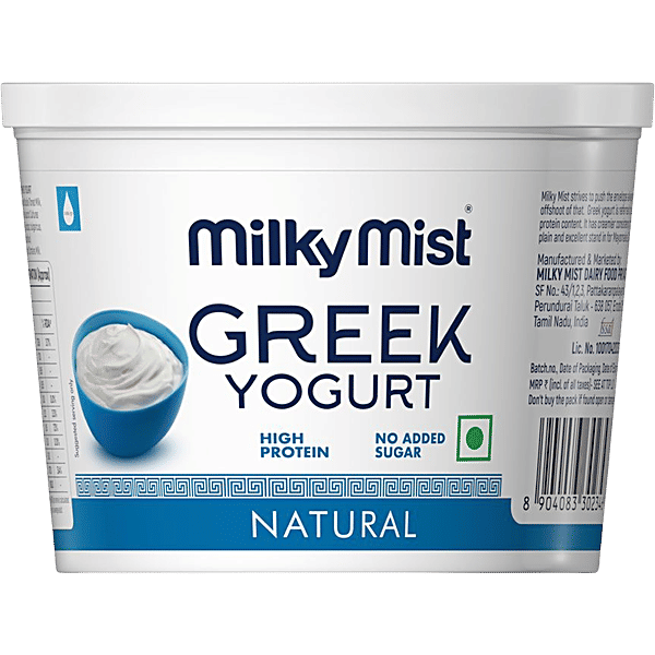 Buy Milky Mist Natural Greek Yoghurt Online at Best Price of Rs 70 ...