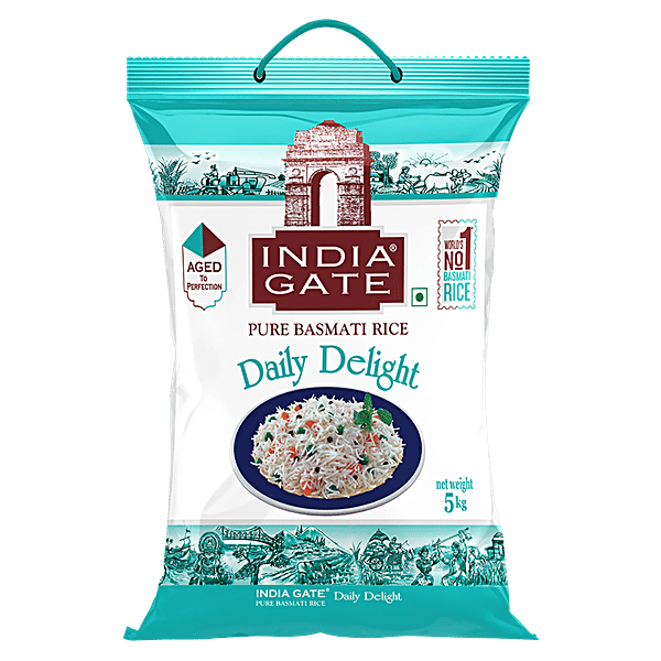 Buy India Gate Daily Delight Pure Basmati Rice Online at Best Price of ...