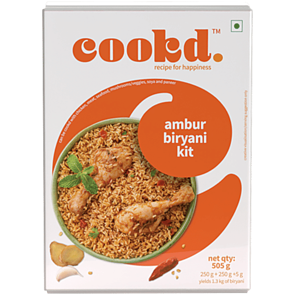 Buy Cookd Ambur Biryani Kit Online at Best Price of Rs 299 - bigbasket