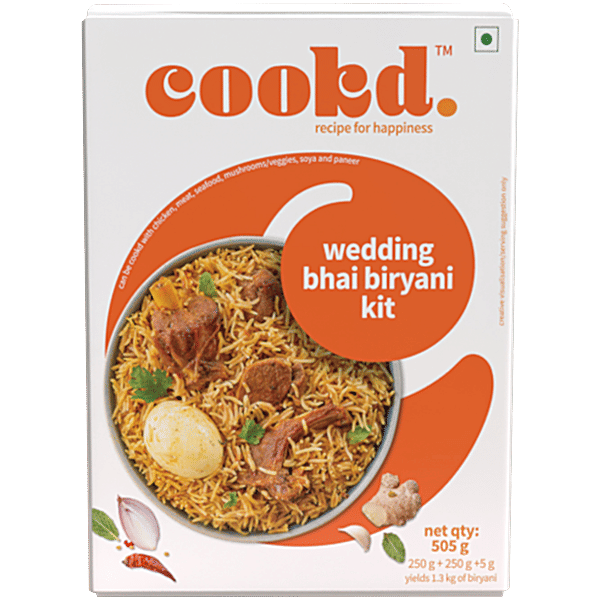 Buy Cookd Wedding Bhai Biryani Kit Online at Best Price of Rs 299 - bigbasket