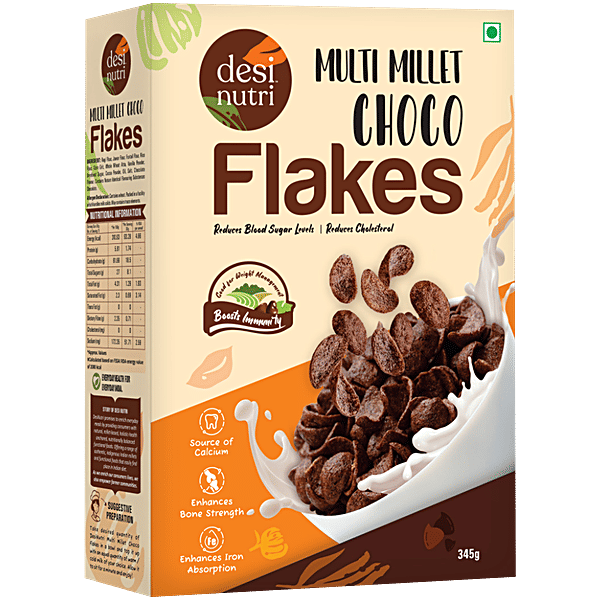 Buy Desi Nutri Multi Millet Choco Flakes Online at Best Price of Rs 133 ...