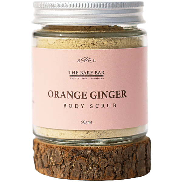 Buy The Bare Bar Orange Ginger Body Scrub Online at Best Price of Rs ...