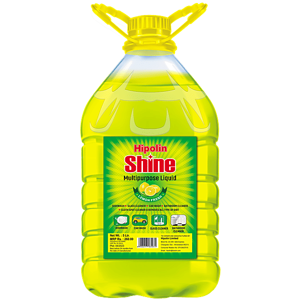 Buy Hipolin Shine Multipurpose Liquid - Lemon Fresh Online at Best ...