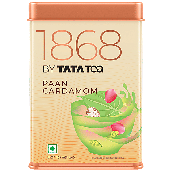 Buy 1868 by Tata Tea Paan Cardamom, Paan Flavoured Tea, With Sweet Mix ...