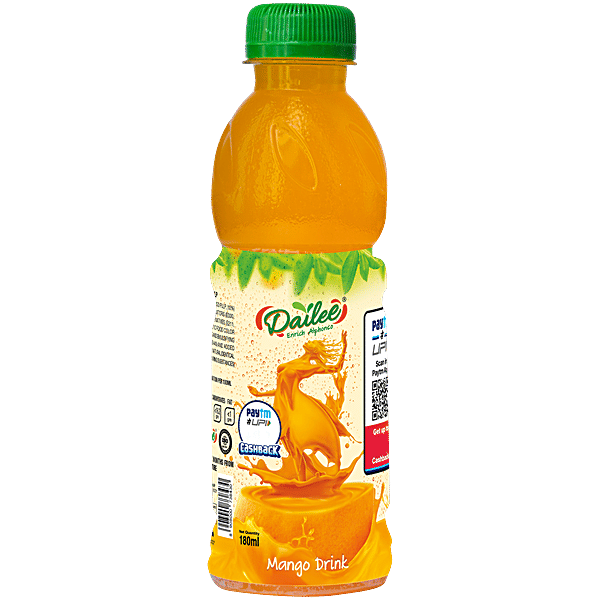 Buy DAILEE Mango Drink With Fruit Pulp, Enrich Alphonso Online at Best ...