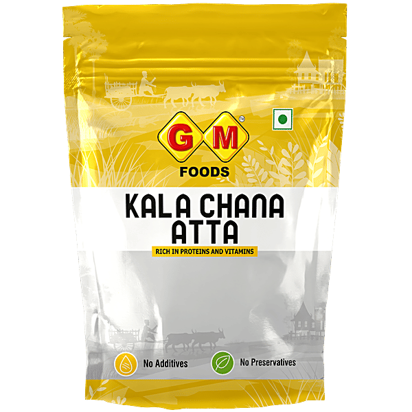 Buy Gm Foods Kala Chana Atta Online at Best Price of Rs 98 - bigbasket