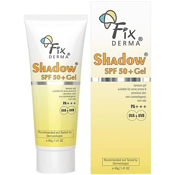 Buy Fixderma Shadow SPF 50+ Gel - PA+++, For UVA & UVB Protection ...