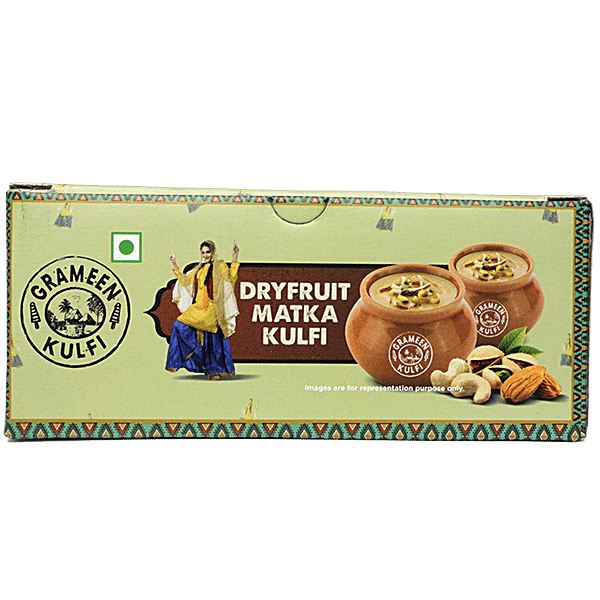 Buy Grameen Dry Fruit Matka Kulfi Online at Best Price of Rs 152 ...