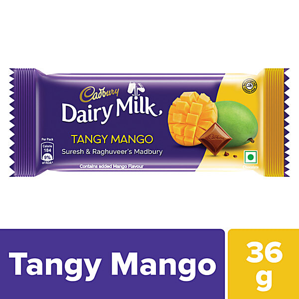 Buy Cadbury Dairy Milk Tango Mango Chocolate Bar Online at Best Price ...
