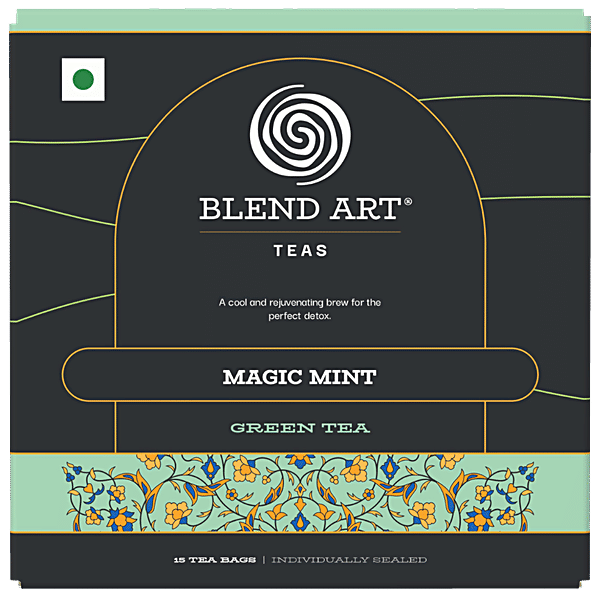 Buy Blend Art Teas Magic Mint Green Tea Online at Best Price of Rs 299 ...
