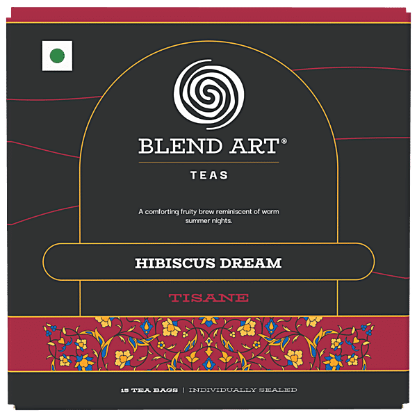 Buy Blend Art Teas Hibiscus Dream Herbal Tea Tisane Online at Best ...