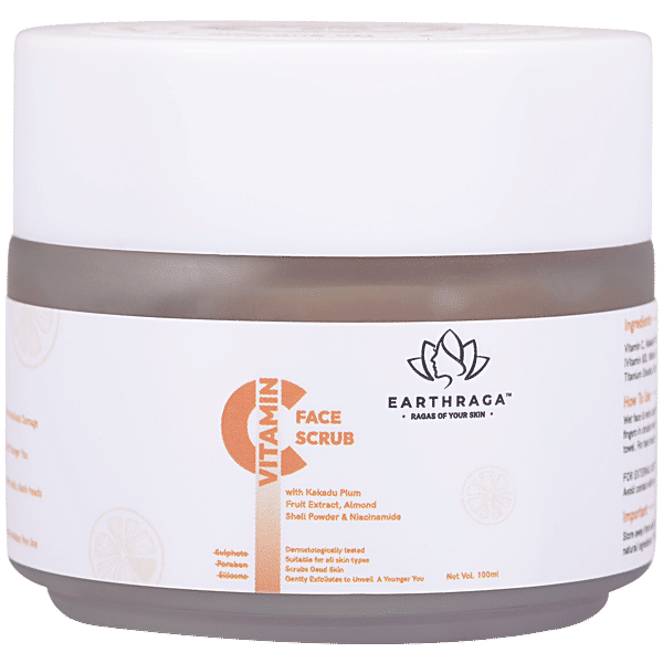 Buy Earthraga Vitamin C Face Scrub Online at Best Price of Rs 349 ...
