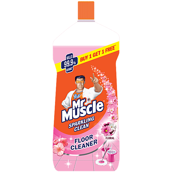 Buy Mr. Muscle Sparkling Clean Floor Cleaner - Floral Online at Best ...