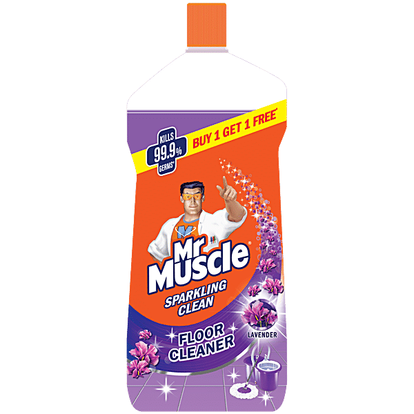 Buy Mr. Muscle Sparkling Clean Floor Cleaner - Lavender Online at Best ...
