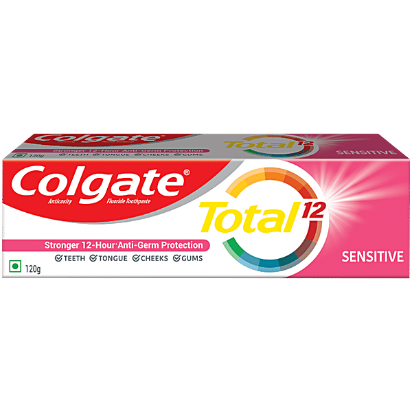 Buy Colgate Total Sensitive 12 Hour Anti-Germ Protection Toothpaste ...