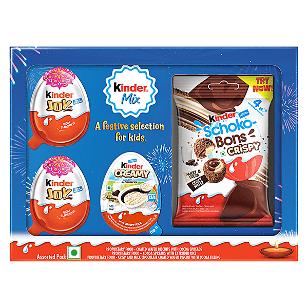 Buy Kinder Festive Selection Assorted Box For Kids - Pink Online at ...