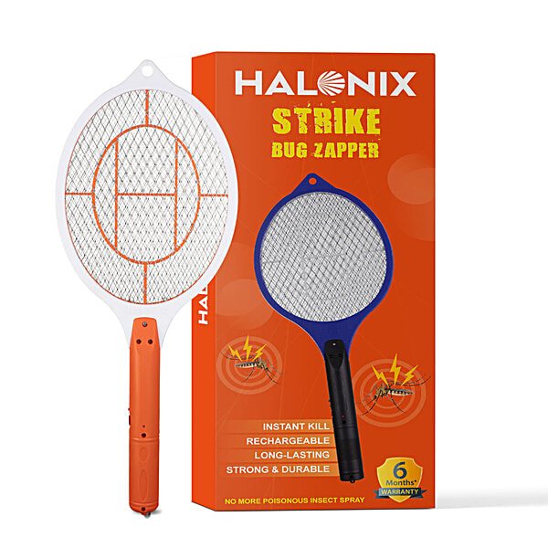 Buy Halonix Strike Bug Zapper Anti-Mosquito Racquet - With Rechargeable ...