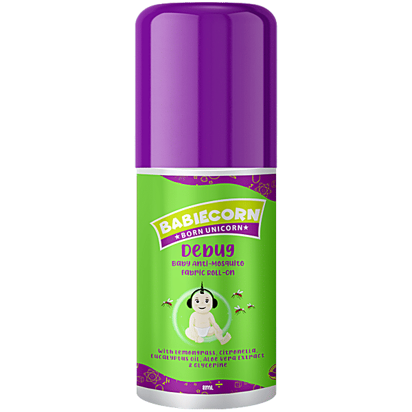 Buy BABIECORN Debug Anti-Mosquito Fabric Roll-On | Endowed with 100% ...