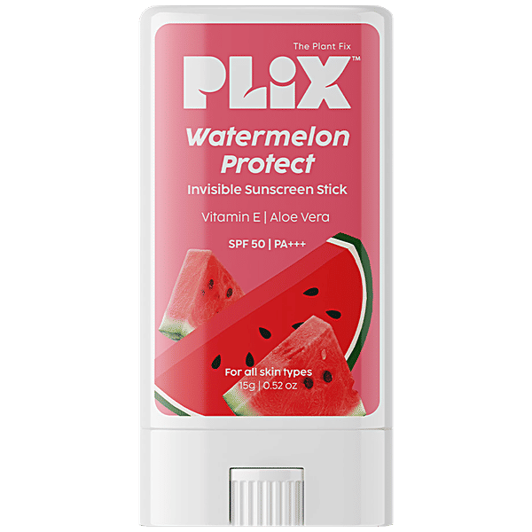 Buy PLIX Watermelon Protect Invisible Sunscreen Stick - SPF 50 PA ...