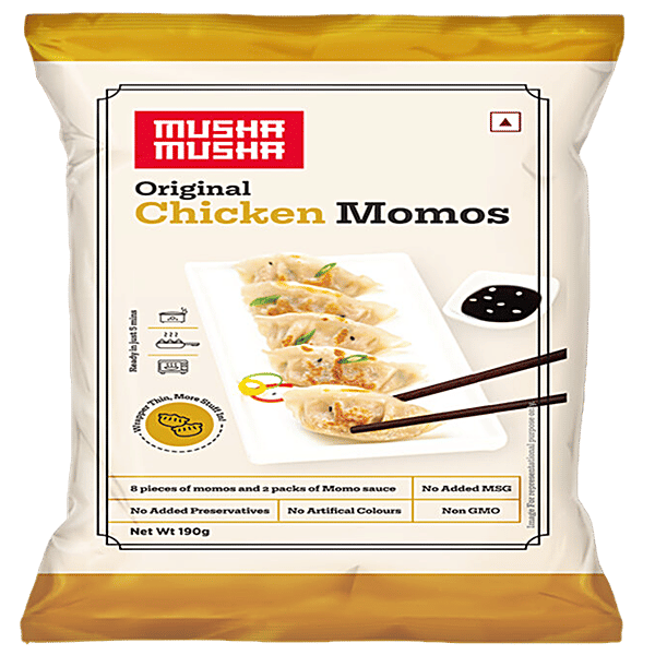 Buy Musha Musha Original Chicken Momos Online at Best Price of Rs 160 ...