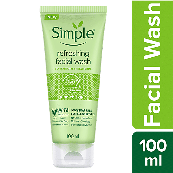 Buy Simple Kind To Skin Refreshing Facial Wash Online at Best Price of ...