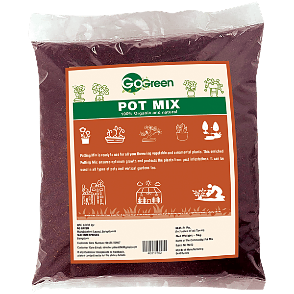 Buy Go Green Pot Mix Online at Best Price of Rs 149 - bigbasket