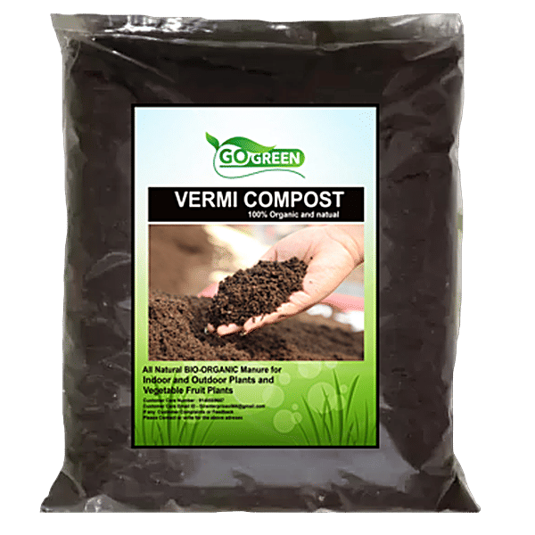 Buy Go Green Vermi Compost Online at Best Price of Rs 199 - bigbasket