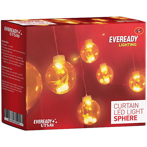 Buy Eveready LED Golden Crystal - Warm White, Eveready Utsav Online at ...