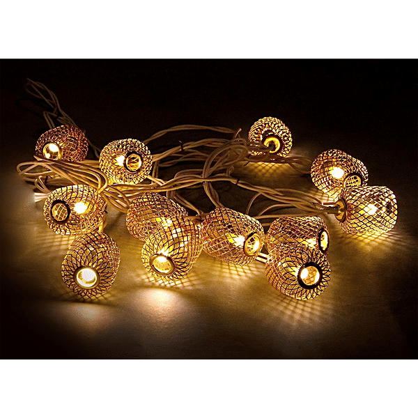 Buy Eveready Curtain LED Lights - Star, Warm White Online at Best Price ...