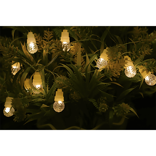 Buy Eveready LED Golden Crystal String Light - 3000K, Diwali Special ...