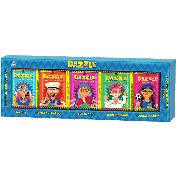 Buy Dazzle Premium Match Sticks Online at Best Price of Rs 50 - bigbasket
