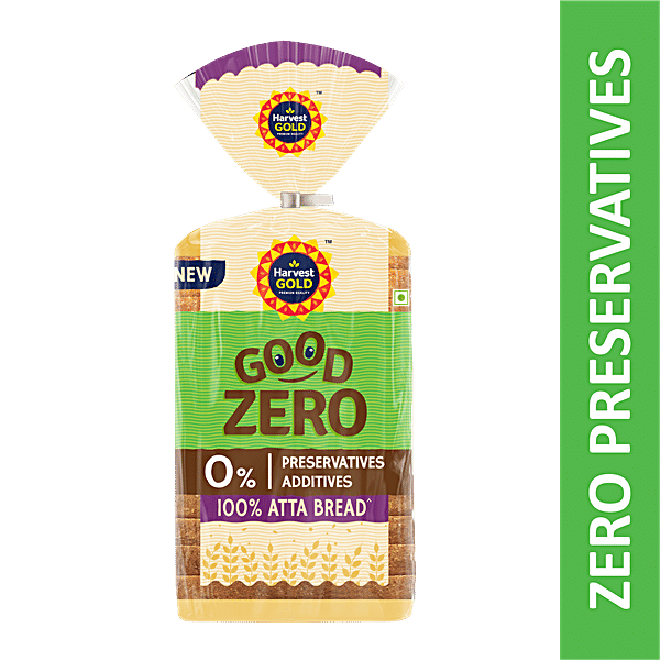 Buy Harvest Gold Good Zero 100% Wheat Bread - Zero Preservatives Online ...