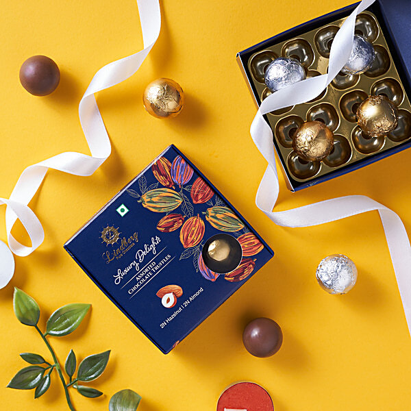 Buy Lindberg Luxury Delights Gift Box - Assorted Chocolate Truffles ...