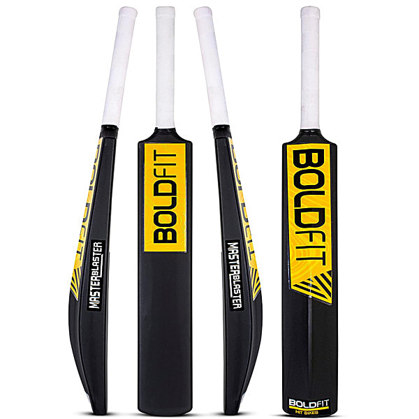 Buy Boldfit Plastic Cricket Bat For Turf & Tournament Match - Full Size ...