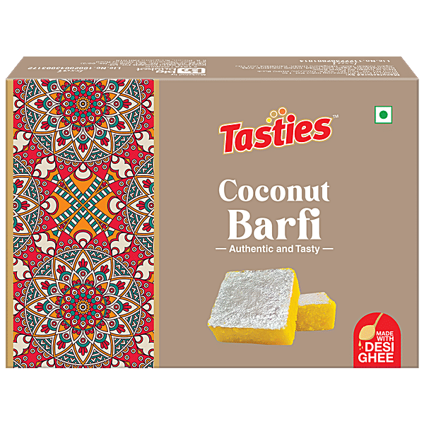 Buy Tasties Coconut Barfi Online at Best Price of Rs 125 - bigbasket