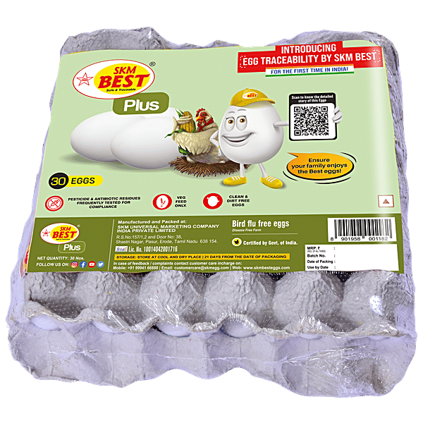 Buy SKM BEST Plus Eggs Online at Best Price of Rs 432 - bigbasket