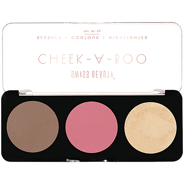 Buy Swiss Beauty Cheek-A-Boo 3-In-1 Blusher, Contour, Highlighter ...