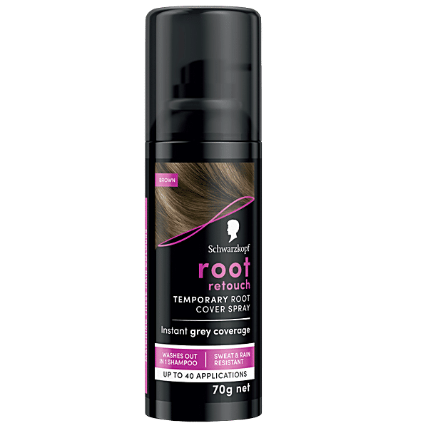 Buy Schwarzkopf Root Retouch Temporary Root Cover Spray - Instant Grey ...